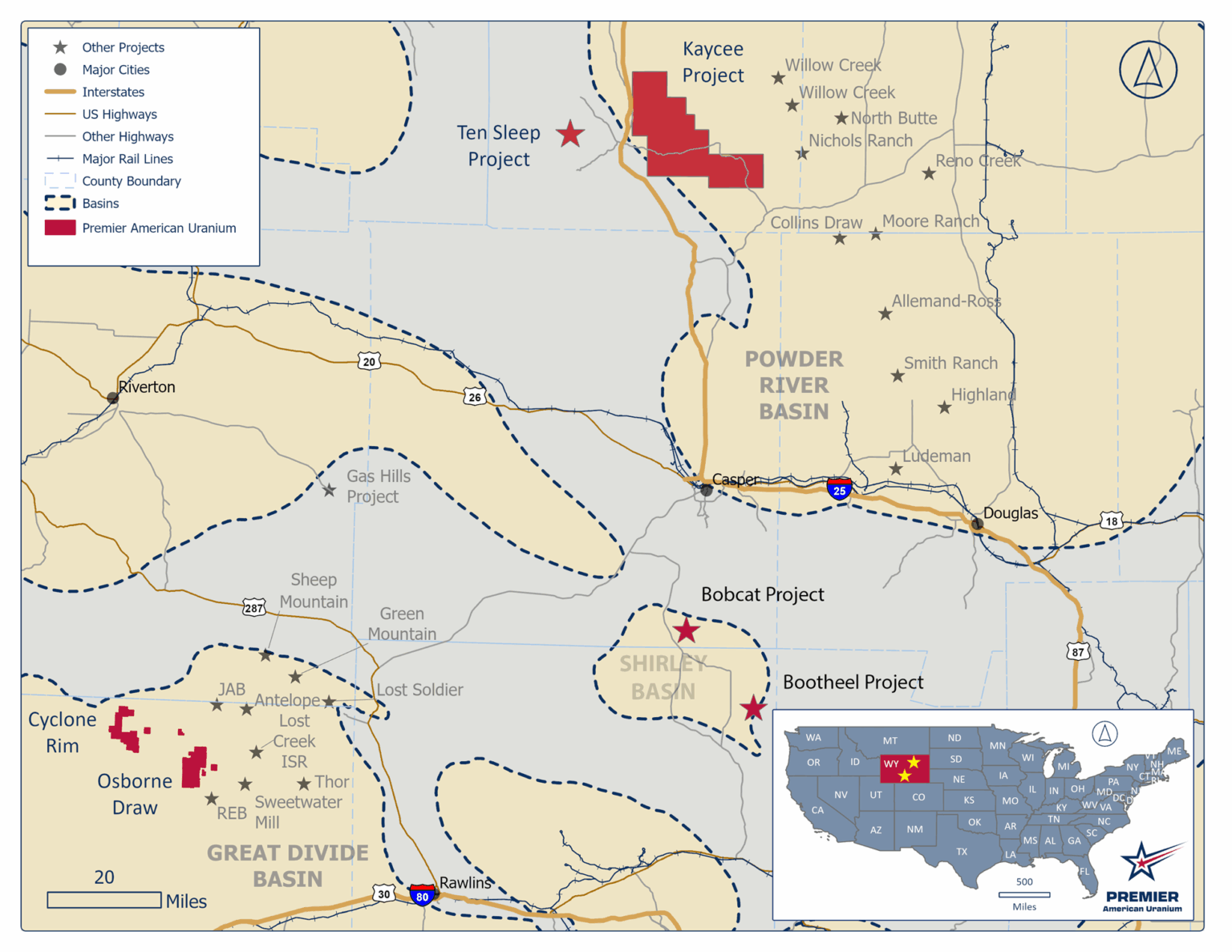 Premier American Uranium Expands Mineralization at Kaycee ISR Uranium ...